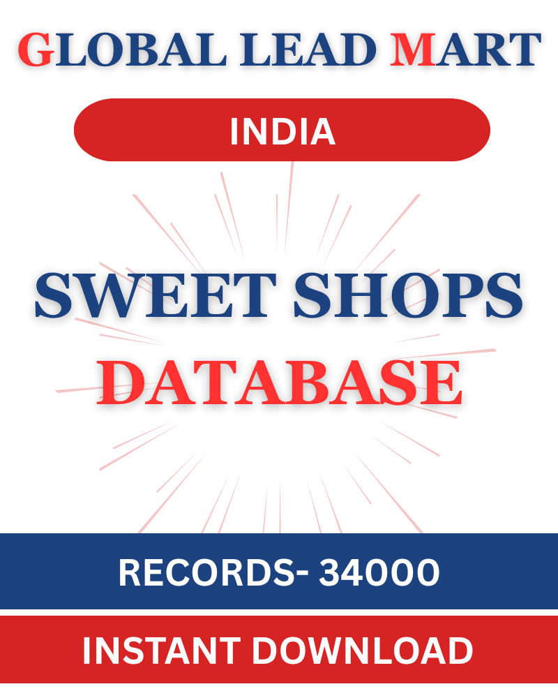 Sweet Shops Database | Verified Contacts for B2B & B2C Outreach